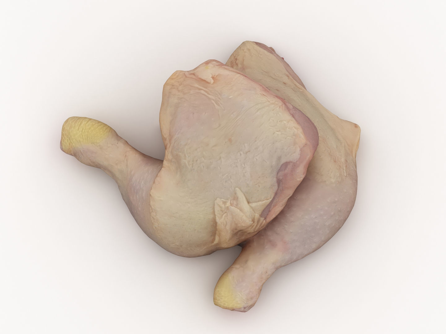 Raw Chicken Leg 3D model | CGTrader