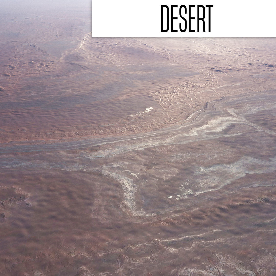 Desert Plains Landscape 3D model | CGTrader