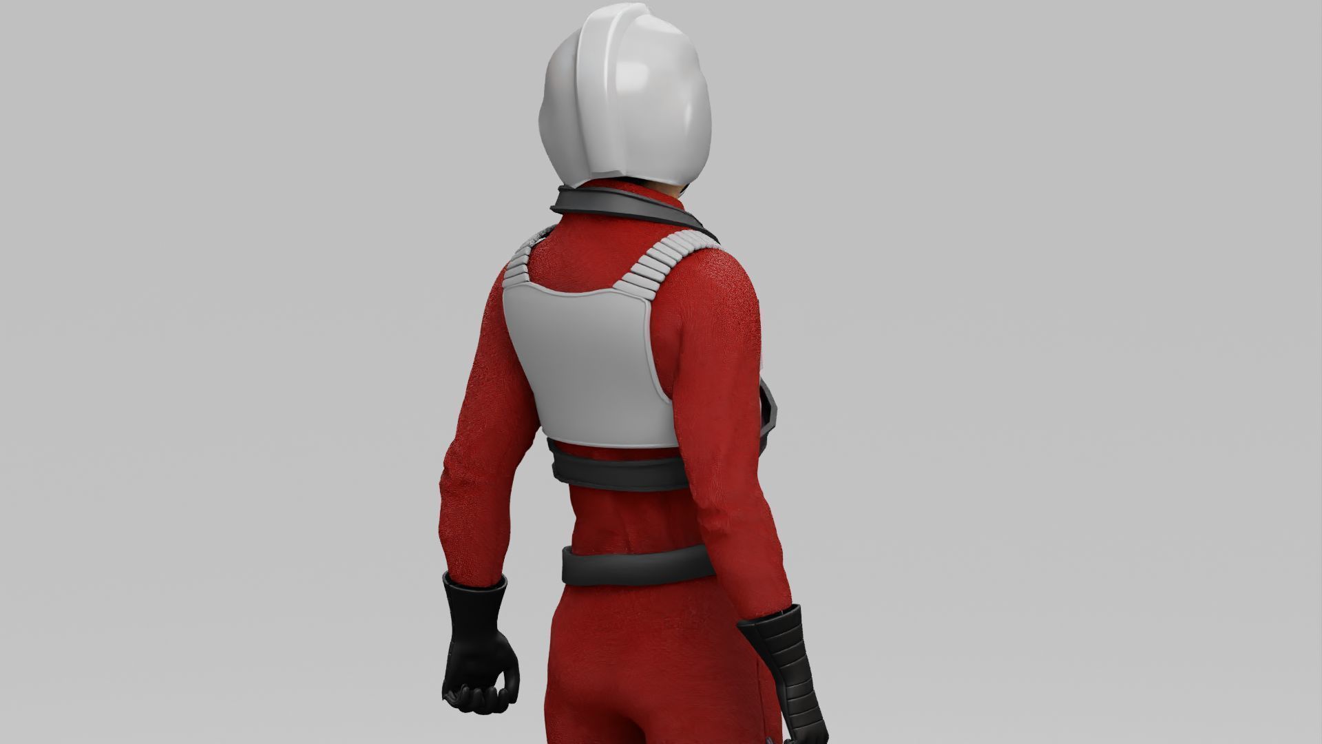 REBELLION PILOT RIGGED 3D model rigged | CGTrader
