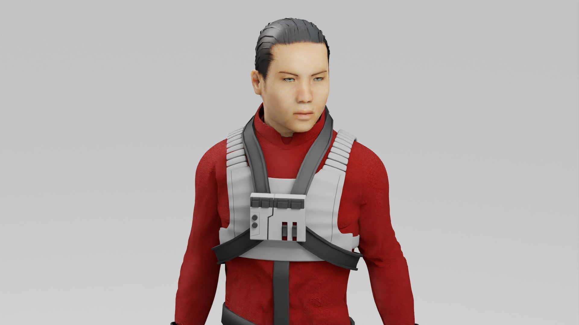 REBELLION PILOT RIGGED 3D model rigged | CGTrader