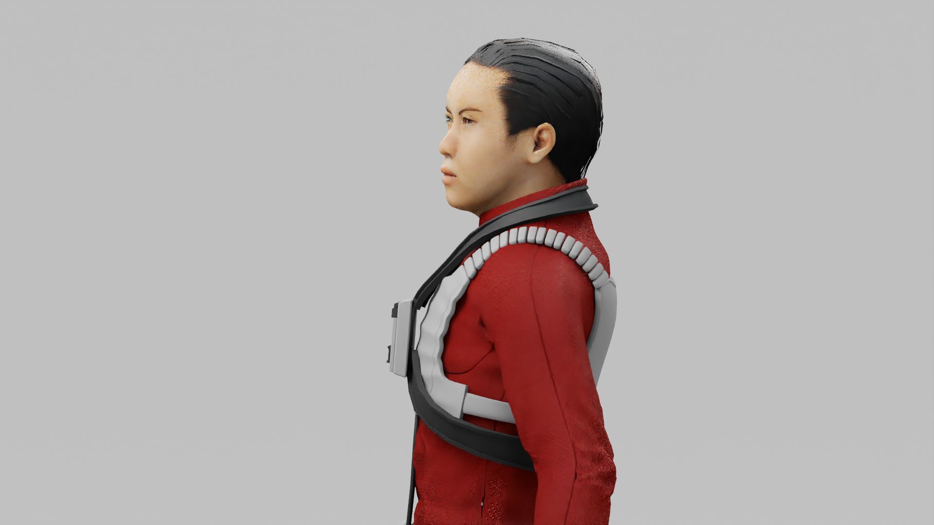REBELLION PILOT RIGGED 3D model rigged | CGTrader