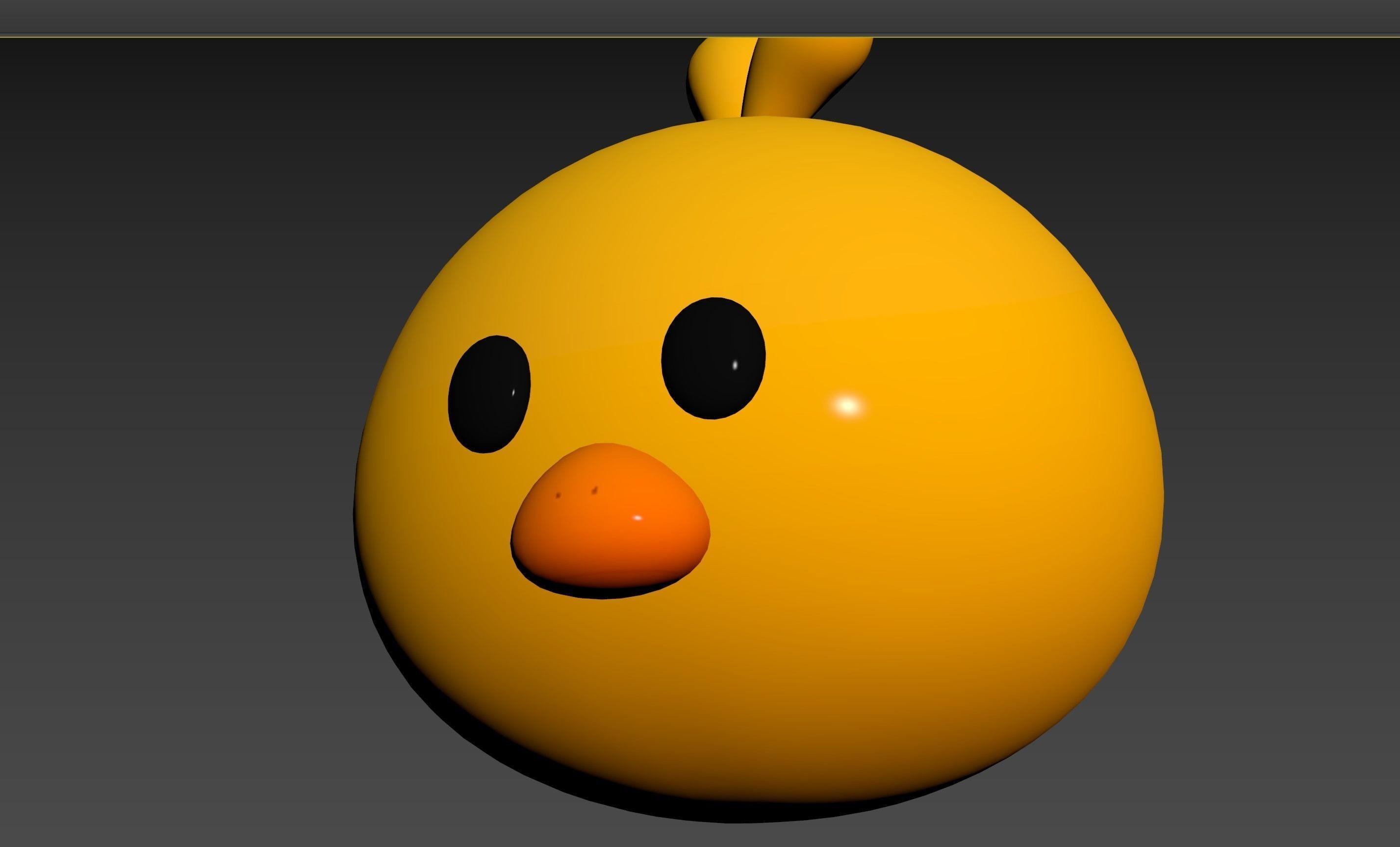 Prop129 Chick Head 3D model | CGTrader