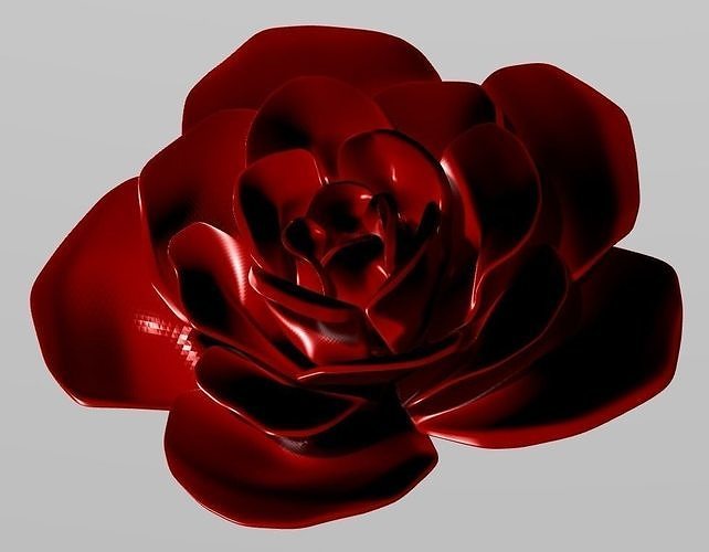 roses 3D model | CGTrader