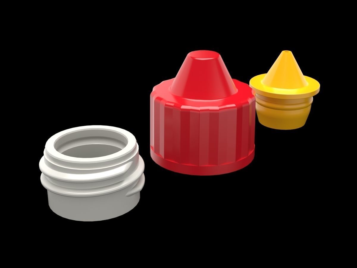 Neck Cap Plug 3D model 3D printable | CGTrader