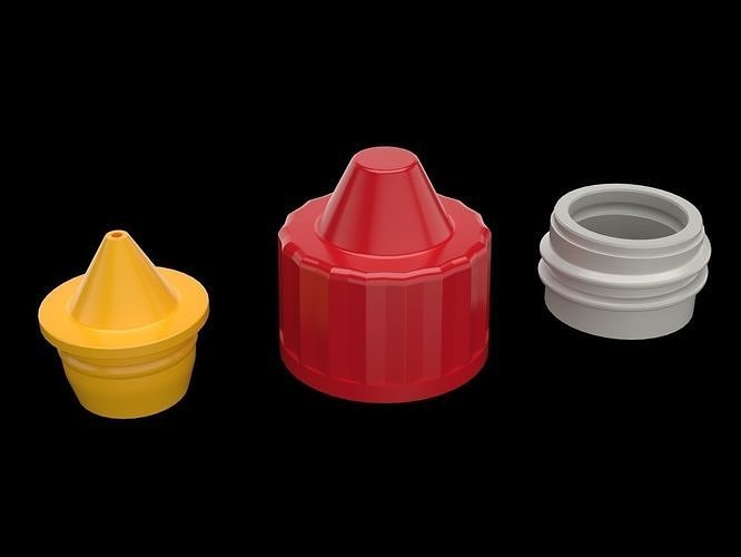 Neck Cap Plug 3D model 3D printable | CGTrader