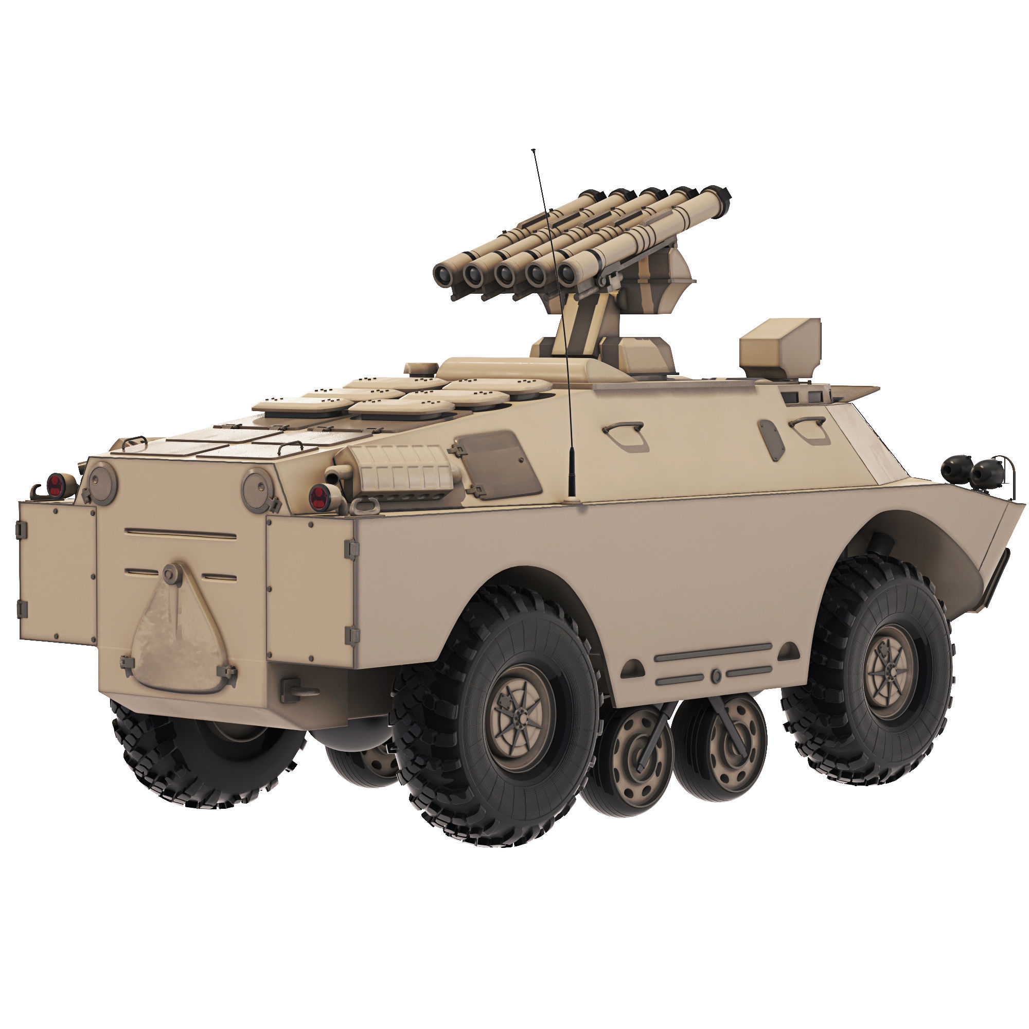 BRDM-2 9P148 Competition 1978 3D model | CGTrader