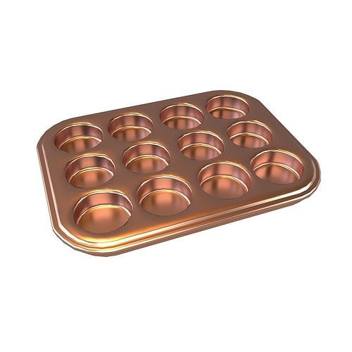 3D model Baking Pans v1 003 VR / AR / low-poly | CGTrader