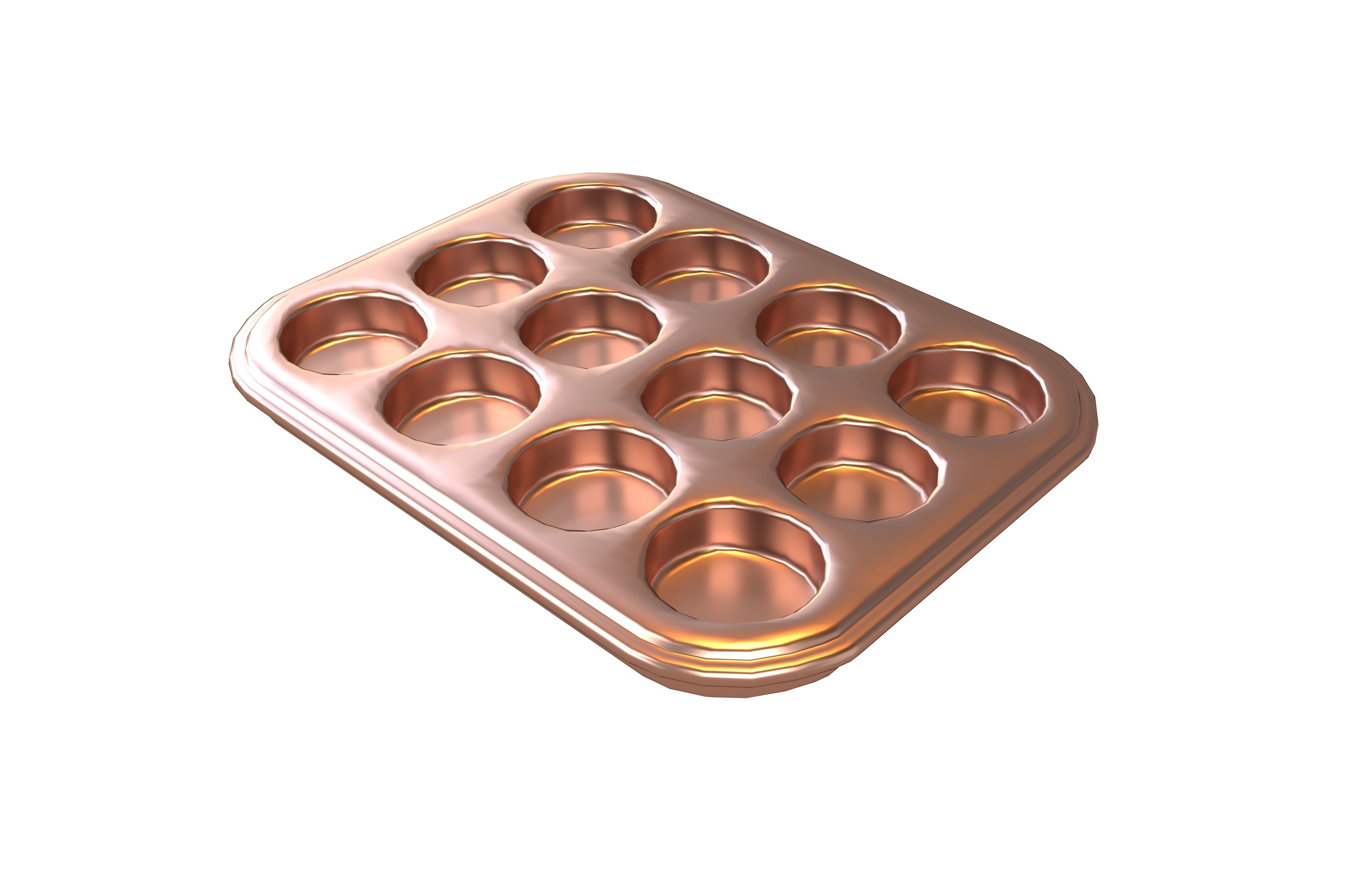 3D model Baking Pans v1 003 VR / AR / low-poly | CGTrader