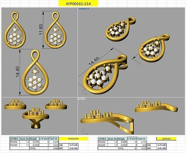 simple sober designs 3D model 3D printable | CGTrader