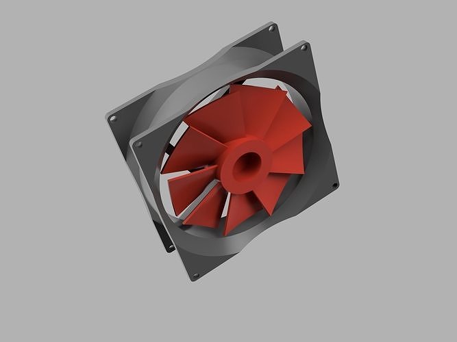 Cooling Fan 3D model | CGTrader