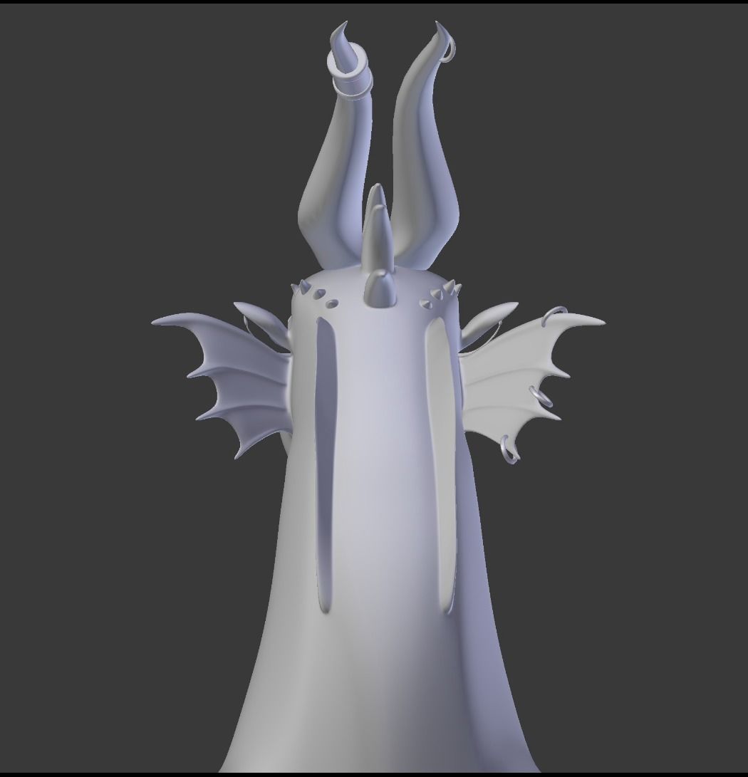 Luck Dragon 3D model rigged | CGTrader
