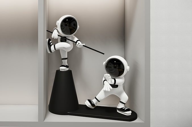 SPACEMAN DECOR 3D model | CGTrader
