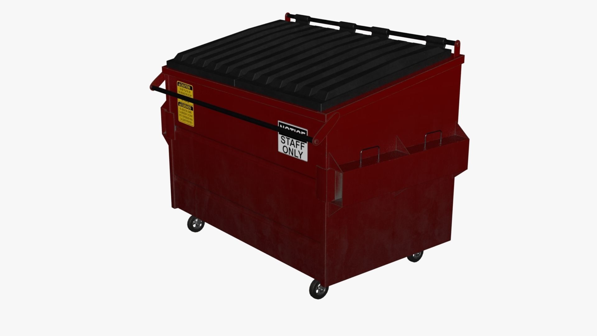 3D model New Dumpster VR / AR / low-poly | CGTrader