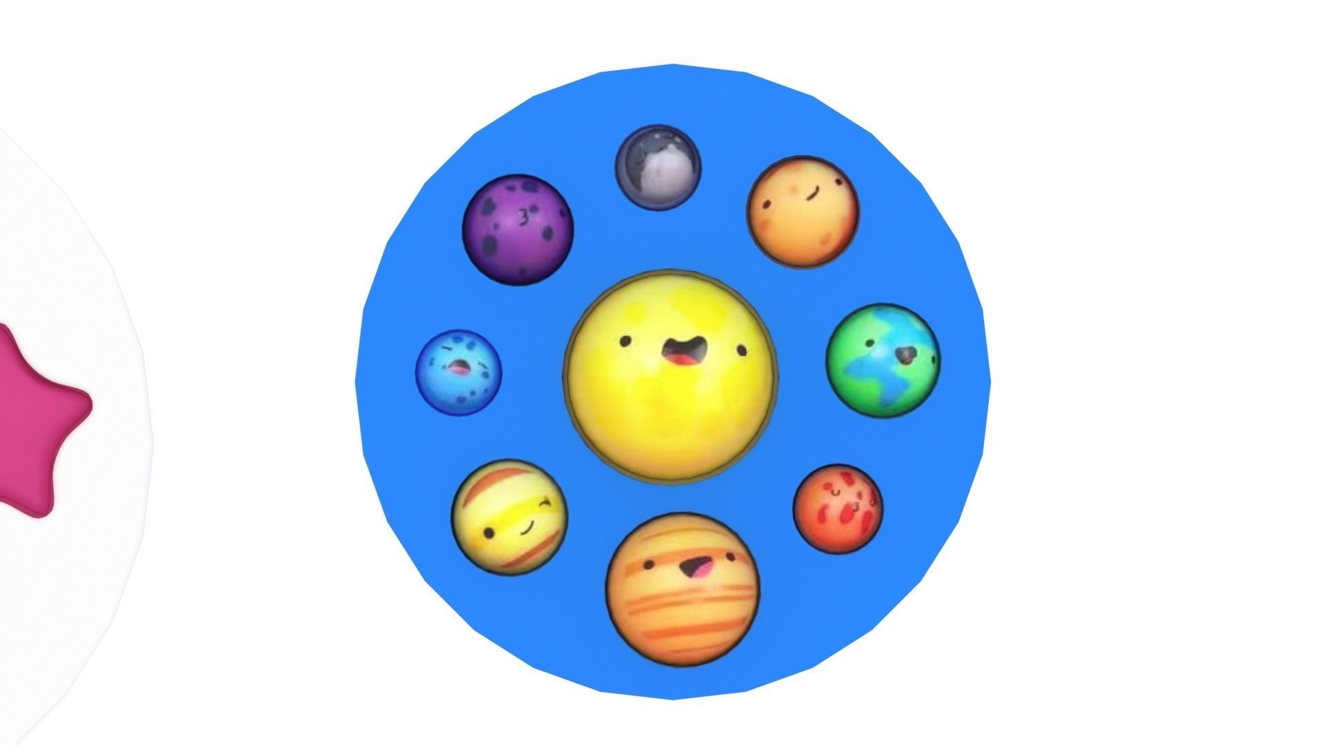 Simple Dimples Set 3D model | CGTrader