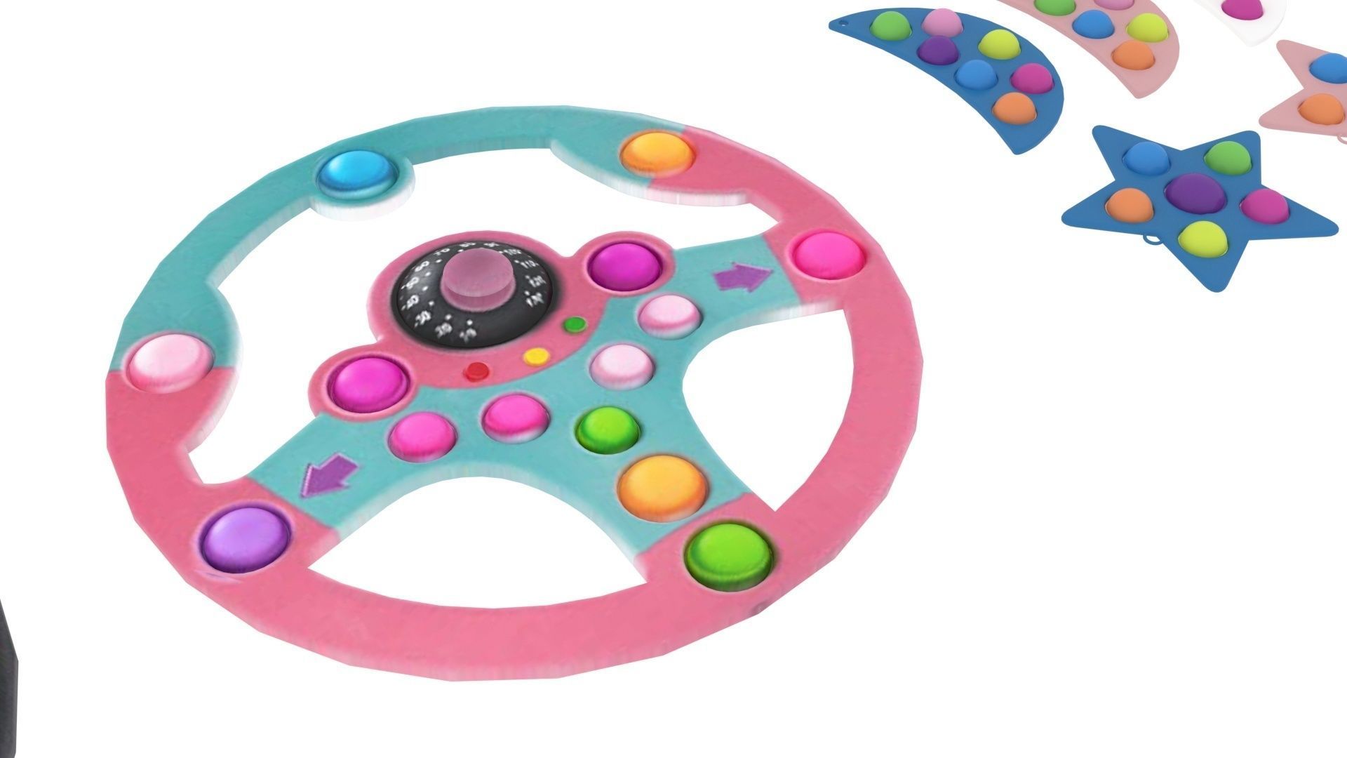 Simple Dimples Set 3D model | CGTrader