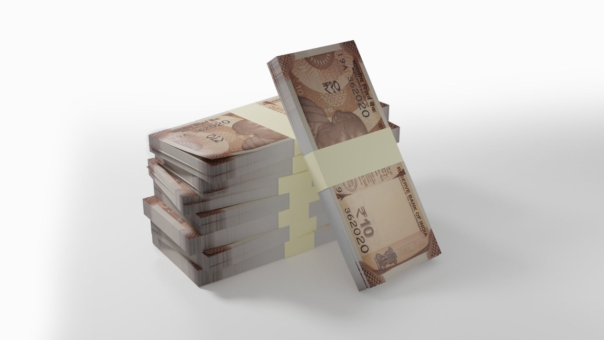 3D model Indian rupees notes VR / AR / low-poly | CGTrader