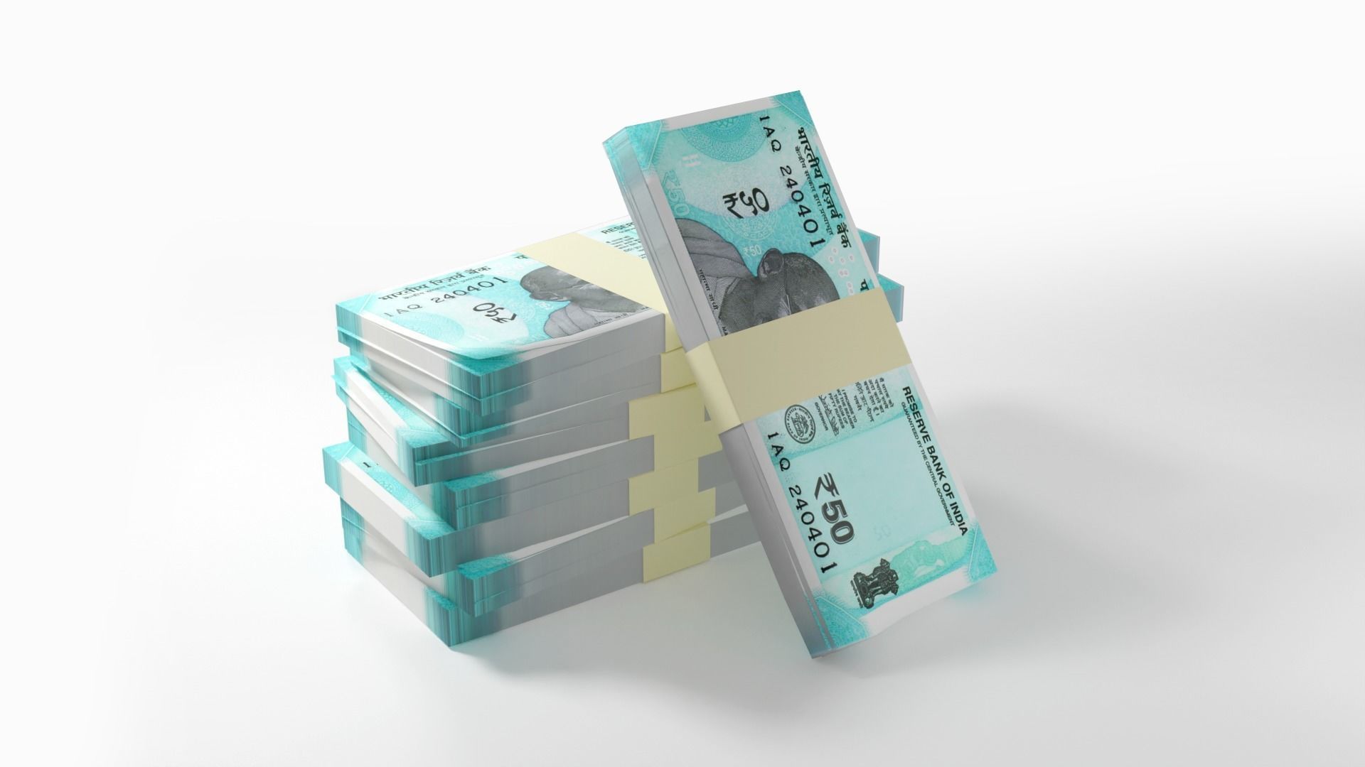 3D model Indian rupees notes VR / AR / low-poly | CGTrader