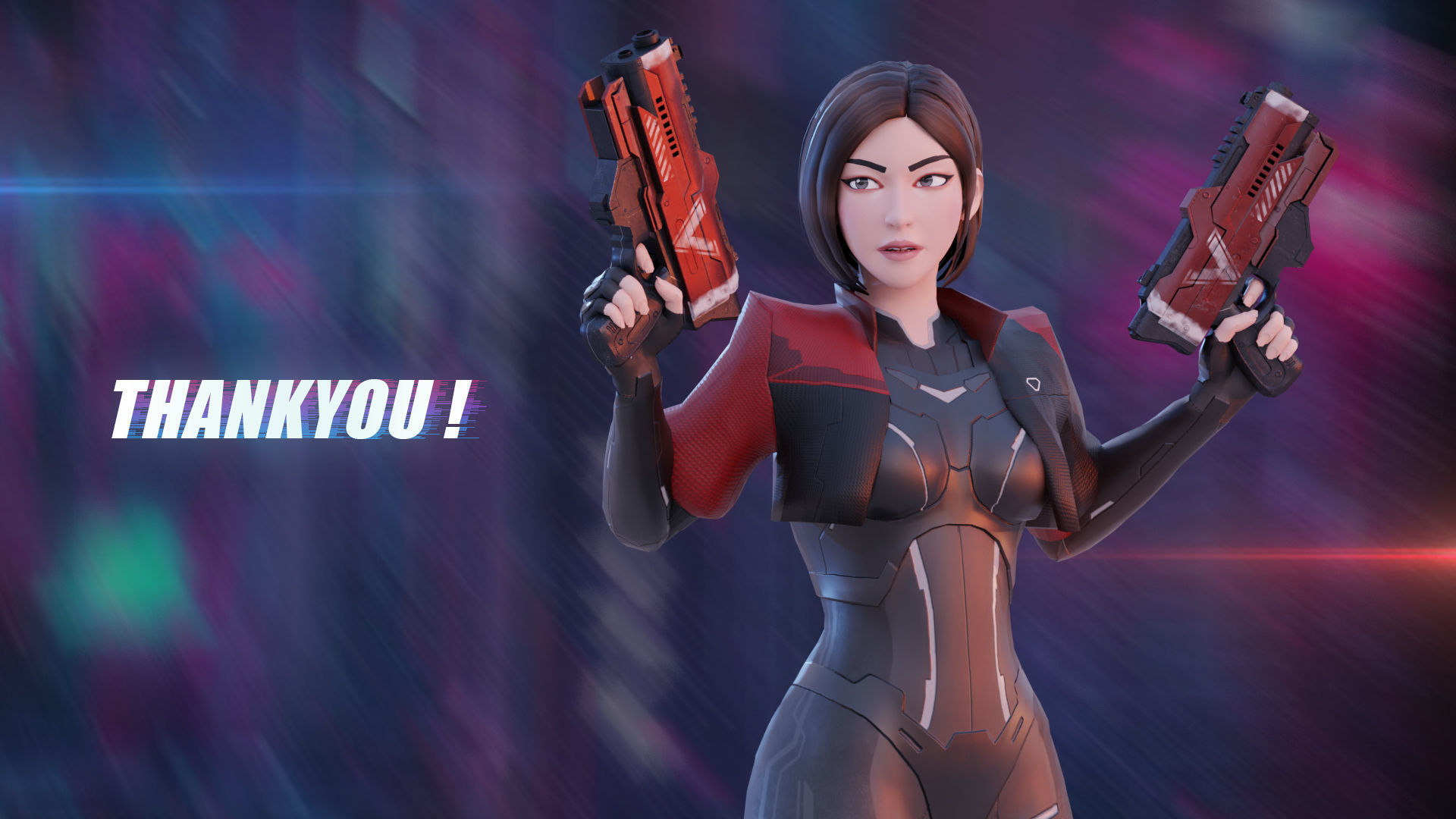 3D model Futuristic Agent - Venus VR / AR / low-poly | CGTrader