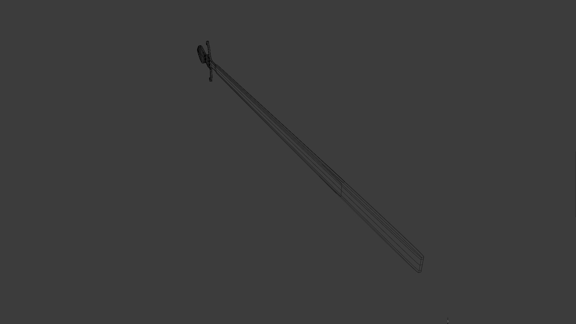 3D model Basic Spear VR / AR / low-poly | CGTrader