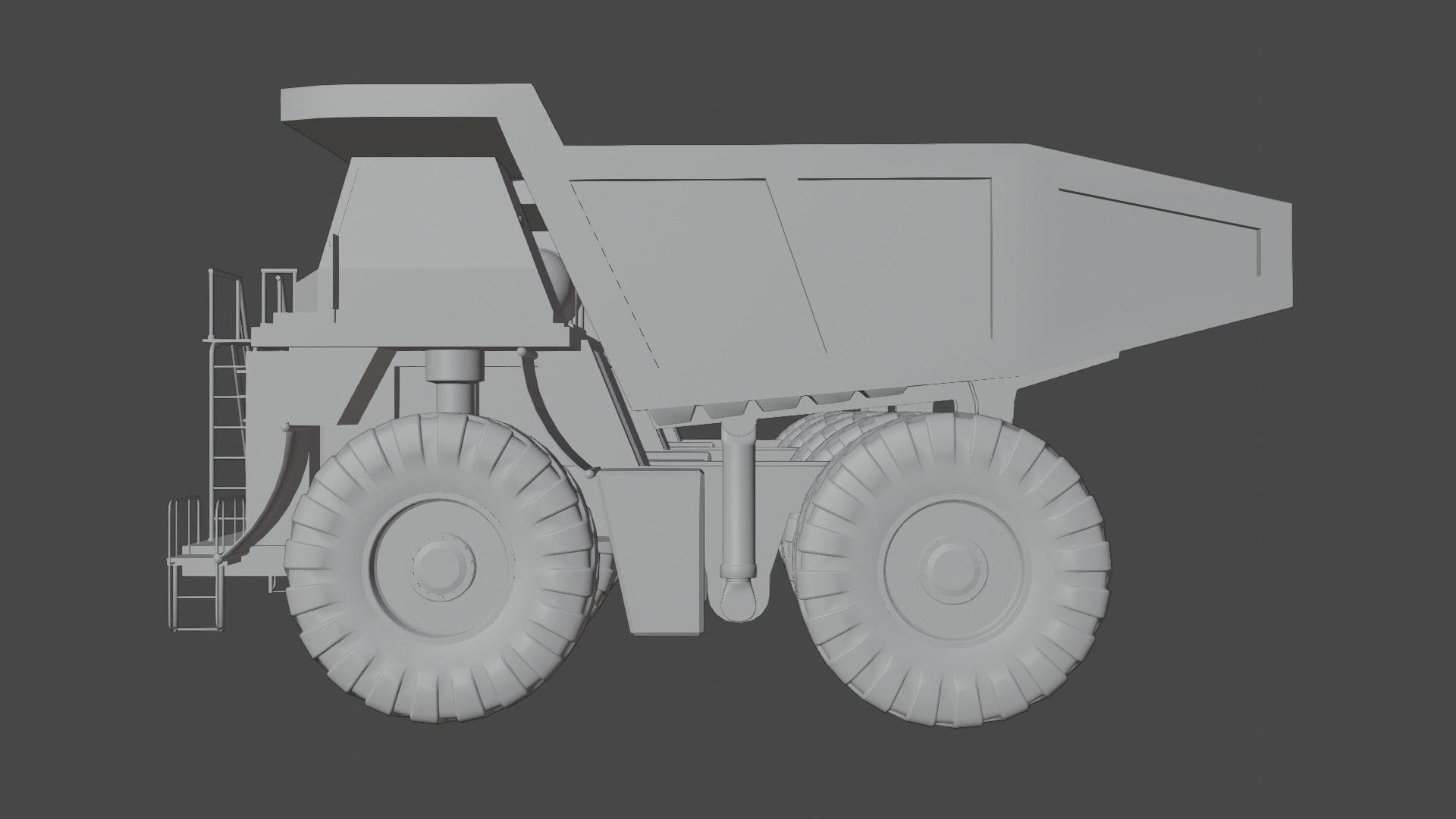 Open Pit Tipper Truck 3D model | CGTrader