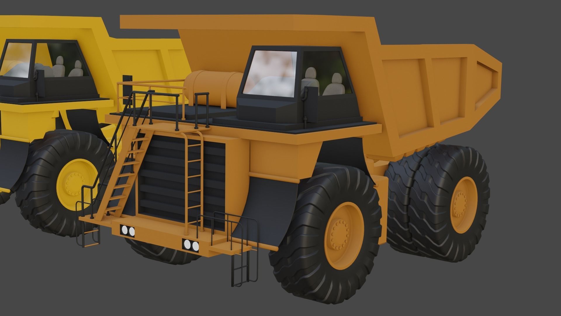 Open Pit Tipper Truck 3D model | CGTrader