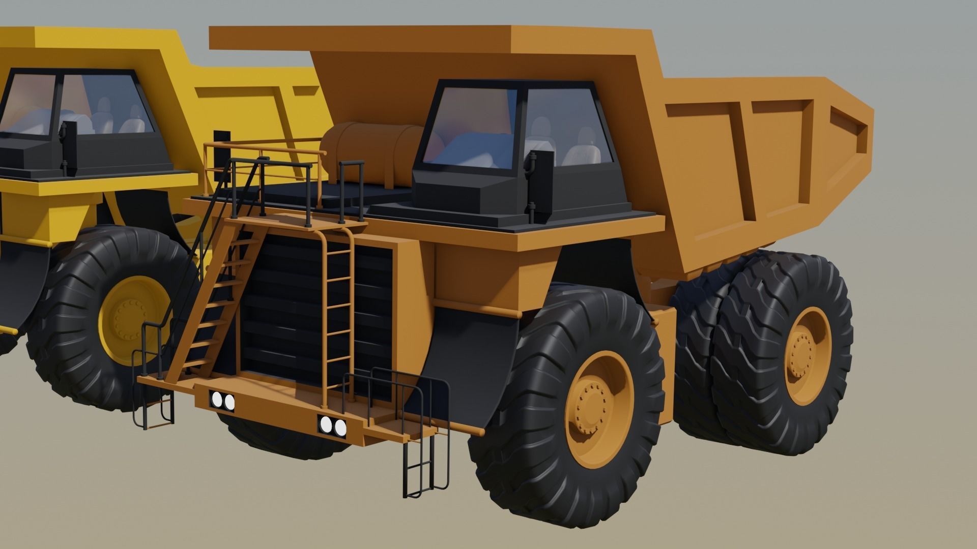 Open Pit Tipper Truck 3D model | CGTrader