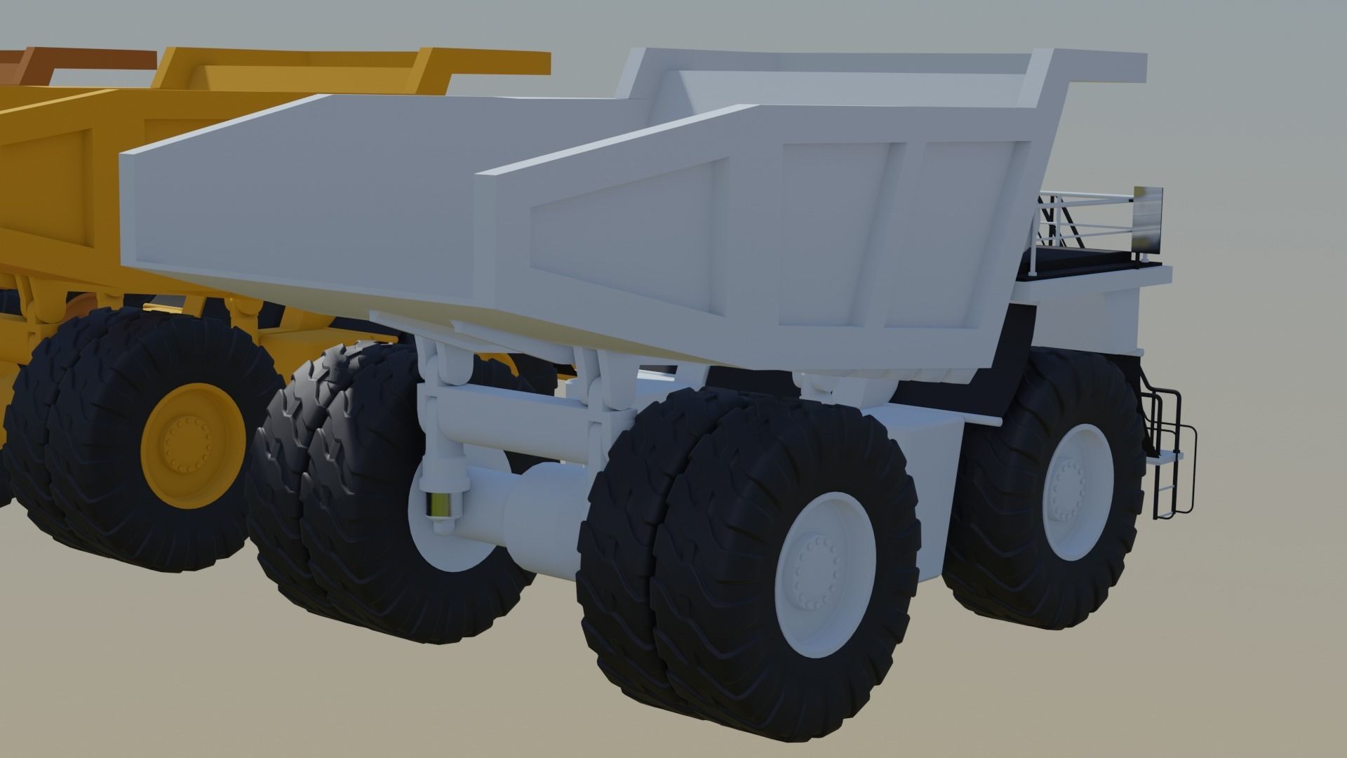 Open Pit Tipper Truck 3D model | CGTrader