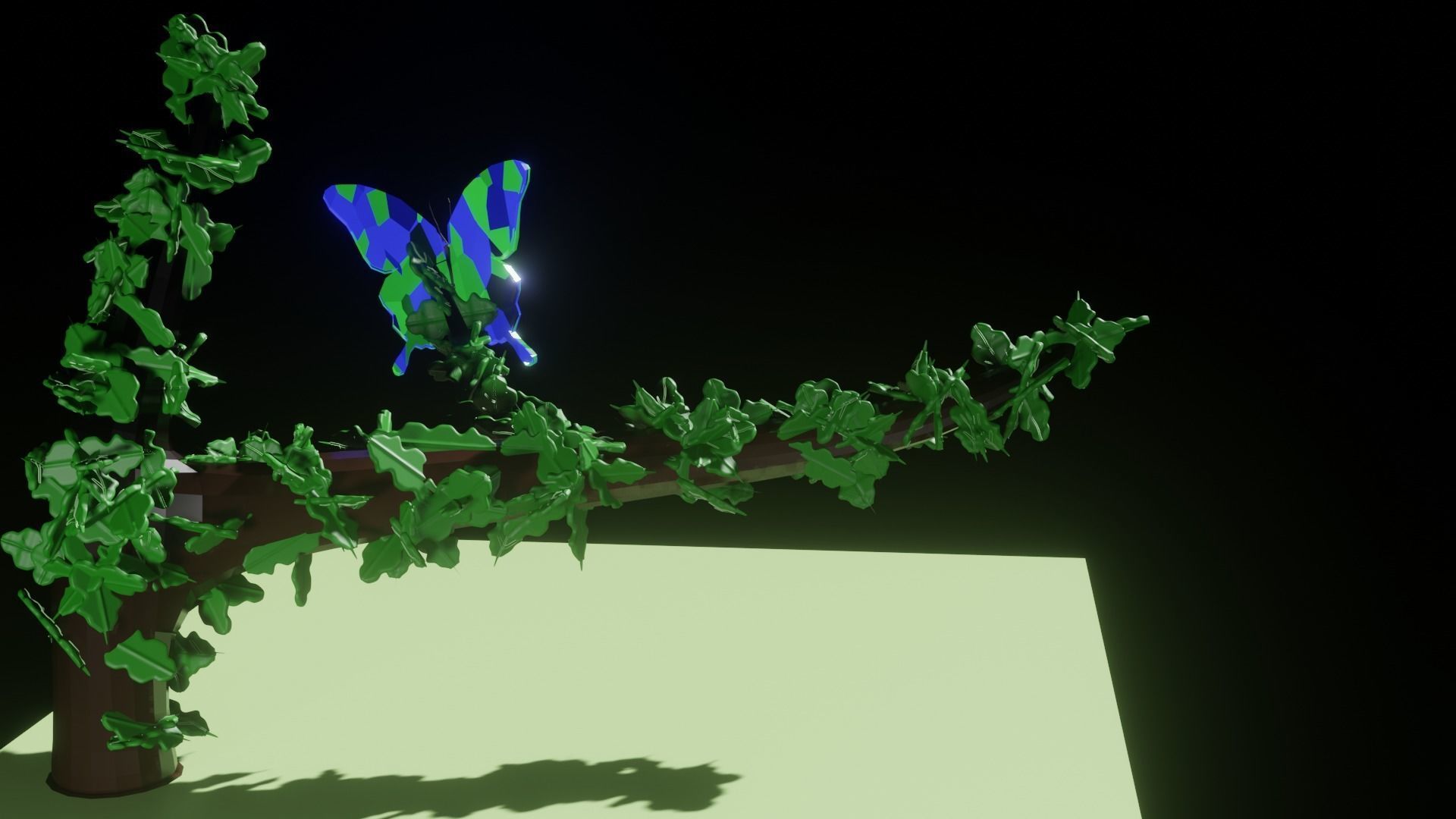 3D model Fly Butterfly VR / AR / low-poly | CGTrader