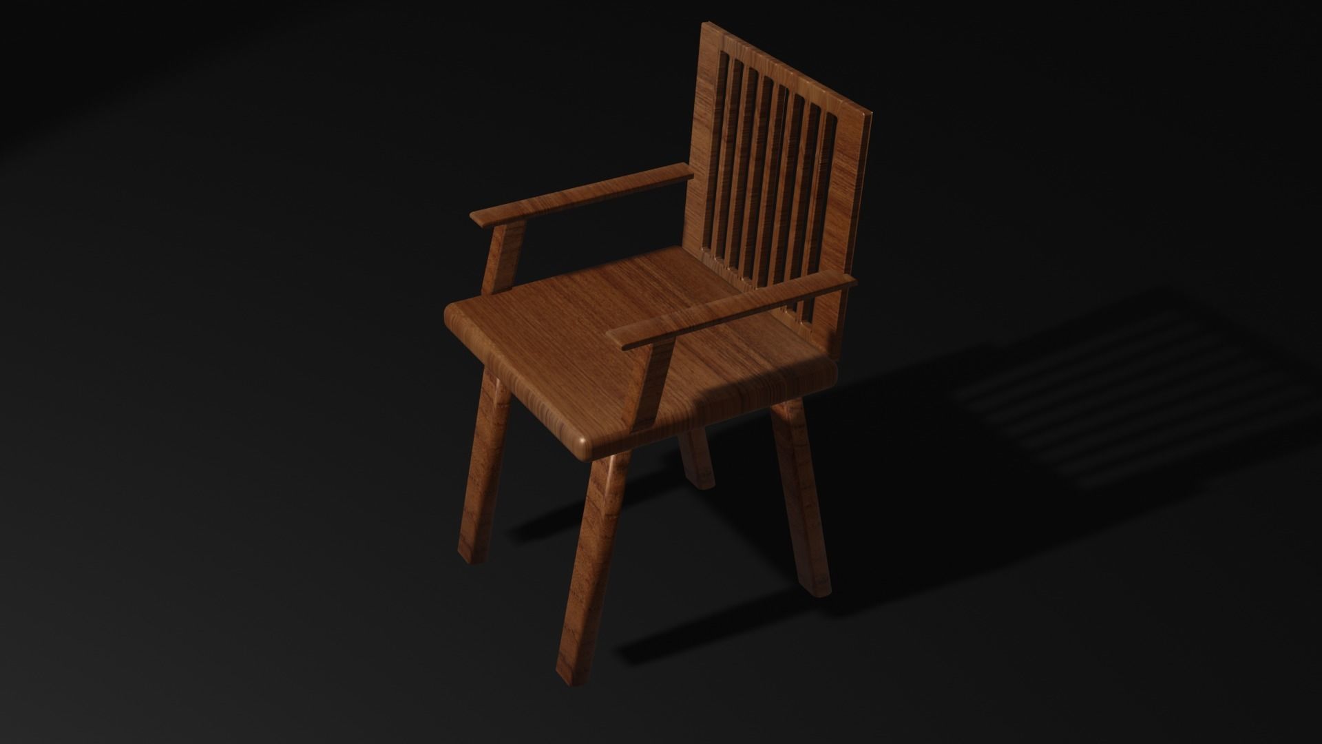 3D model low-poly chair model game ready VR / AR / low-poly | CGTrader
