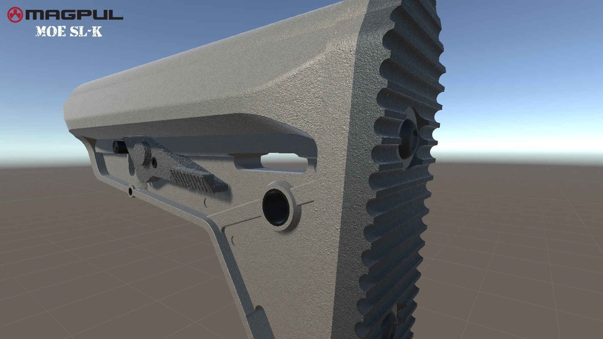 3D model Magpul SL-K VR / AR / low-poly | CGTrader