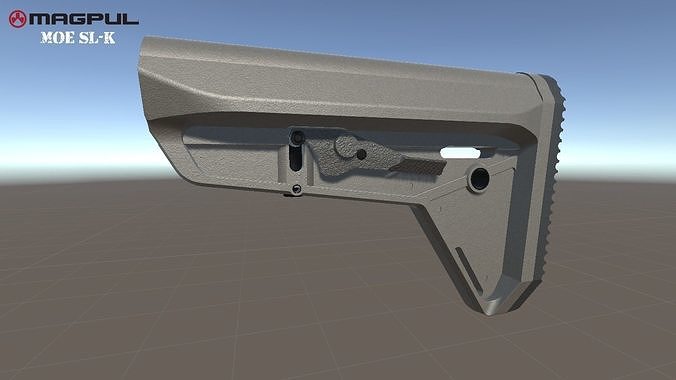 3D model Magpul SL-K VR / AR / low-poly | CGTrader