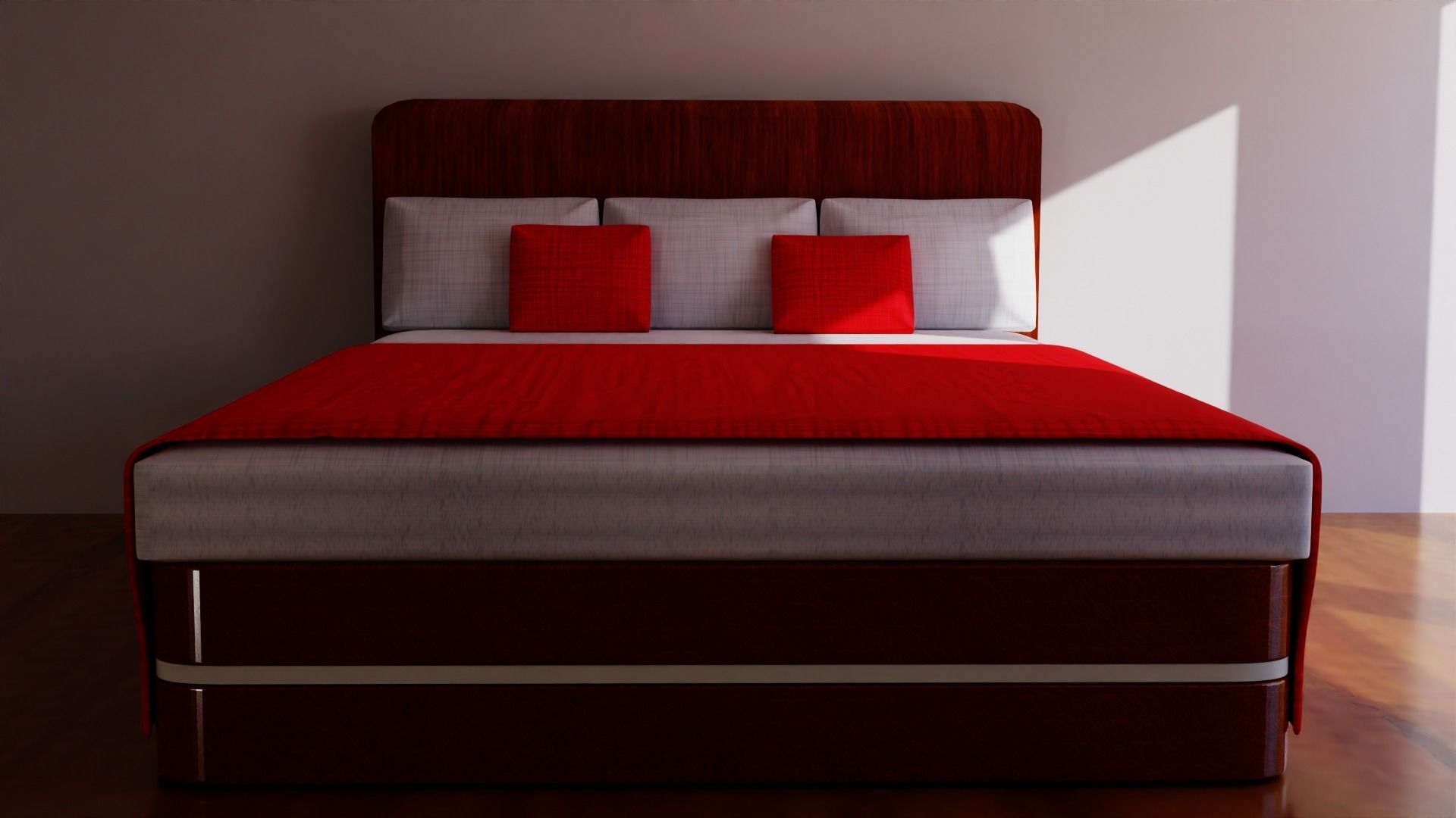 MODERN BED 3d Model free 3D model | CGTrader