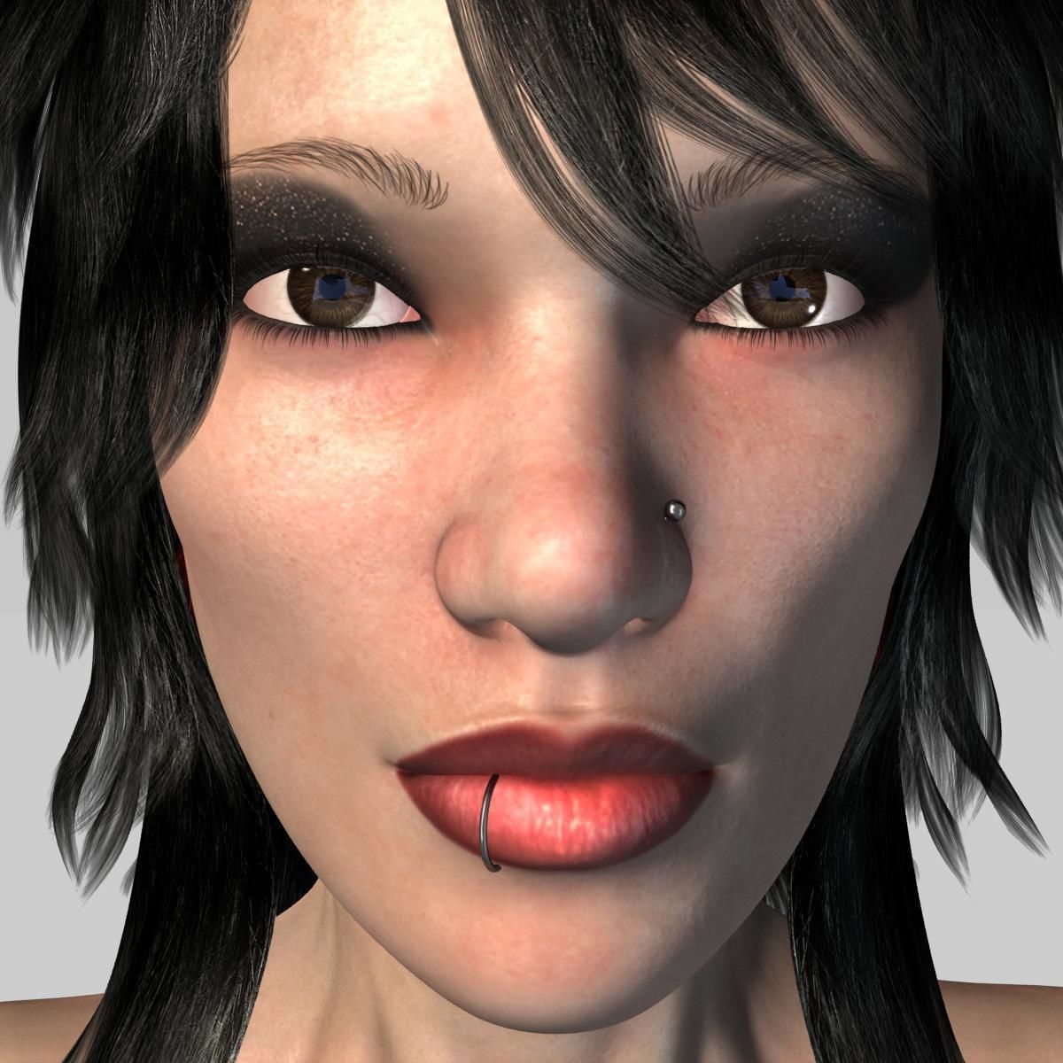 Chandra Female Character v1 3D model | CGTrader
