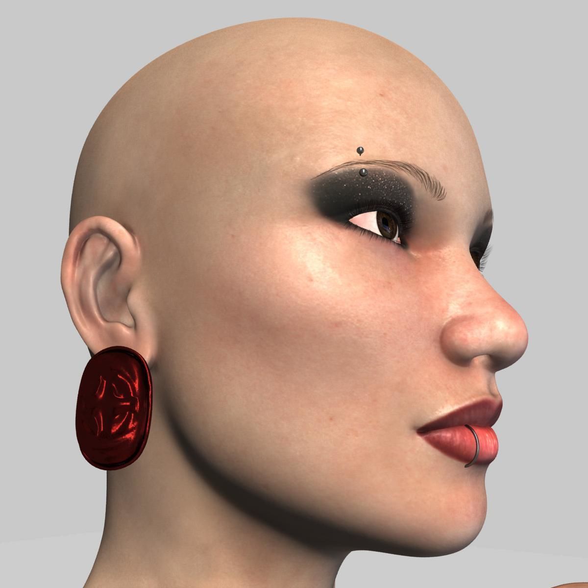 Chandra Female Character v1 3D model | CGTrader