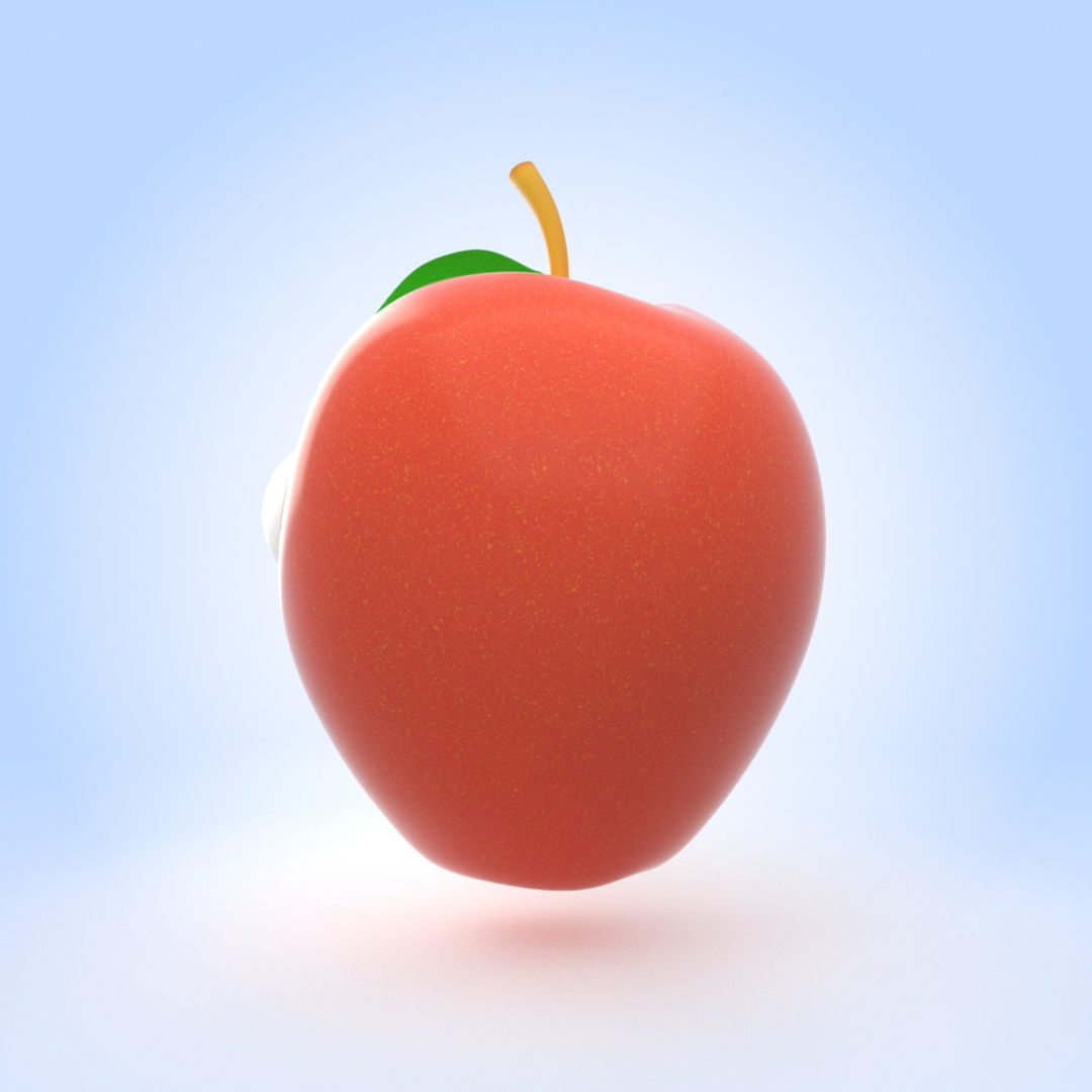 Apple 3D model | CGTrader