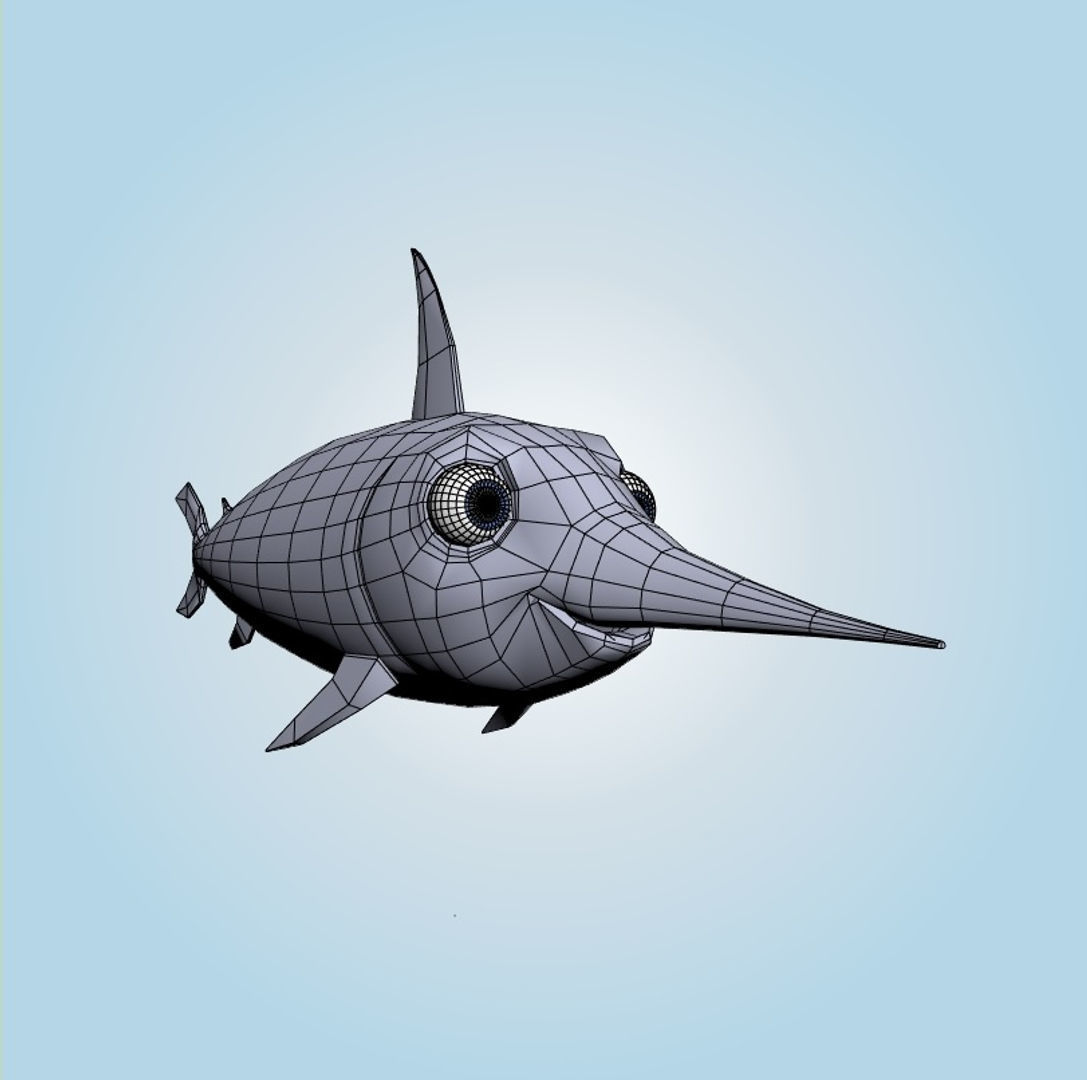 Swordfish 3D model | CGTrader