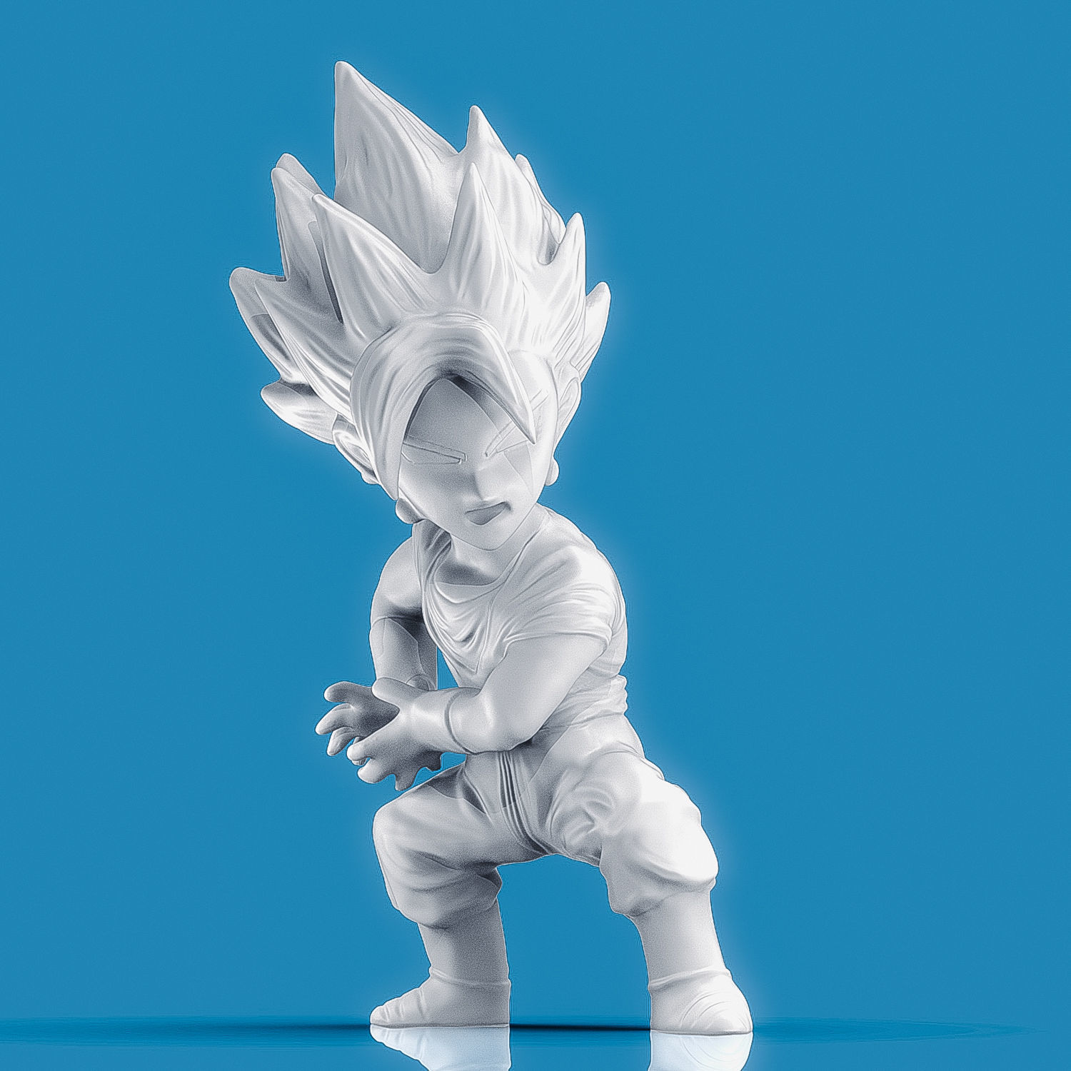 Vegito Dragon Ball 3D Printable free 3D model 3D printable | CGTrader