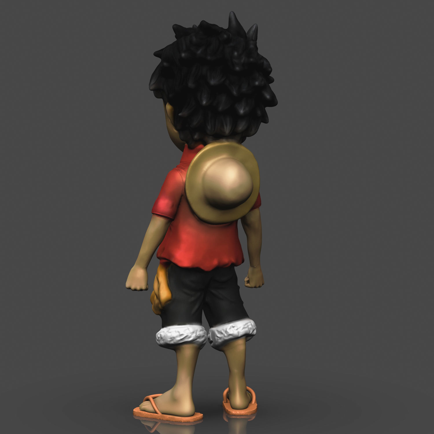 Luffy One Piece 3D Printable free 3D model 3D printable | CGTrader