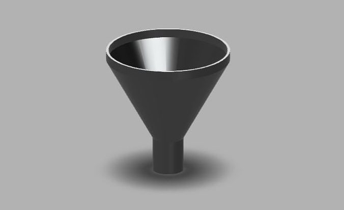 Funnel 3D model | CGTrader