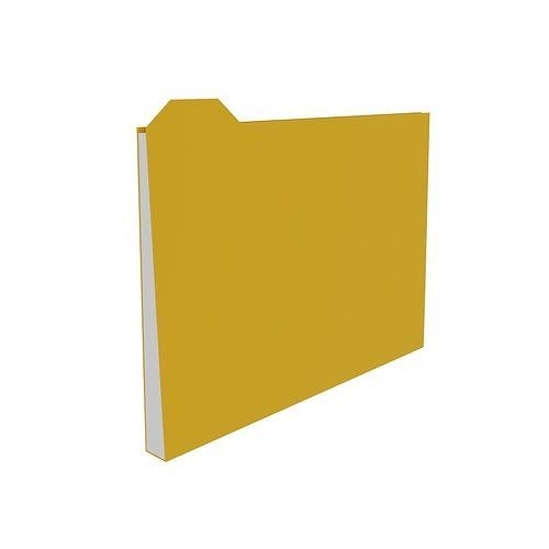 Low-Poly Office Folder 3D model | CGTrader