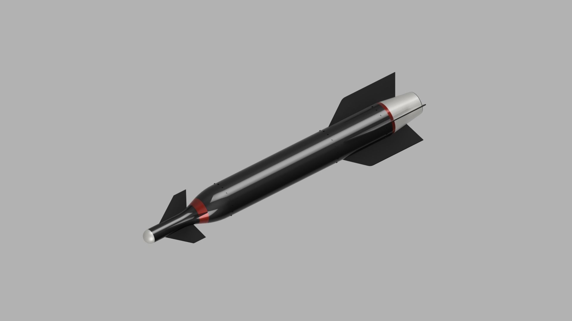 Missile 3D model | CGTrader