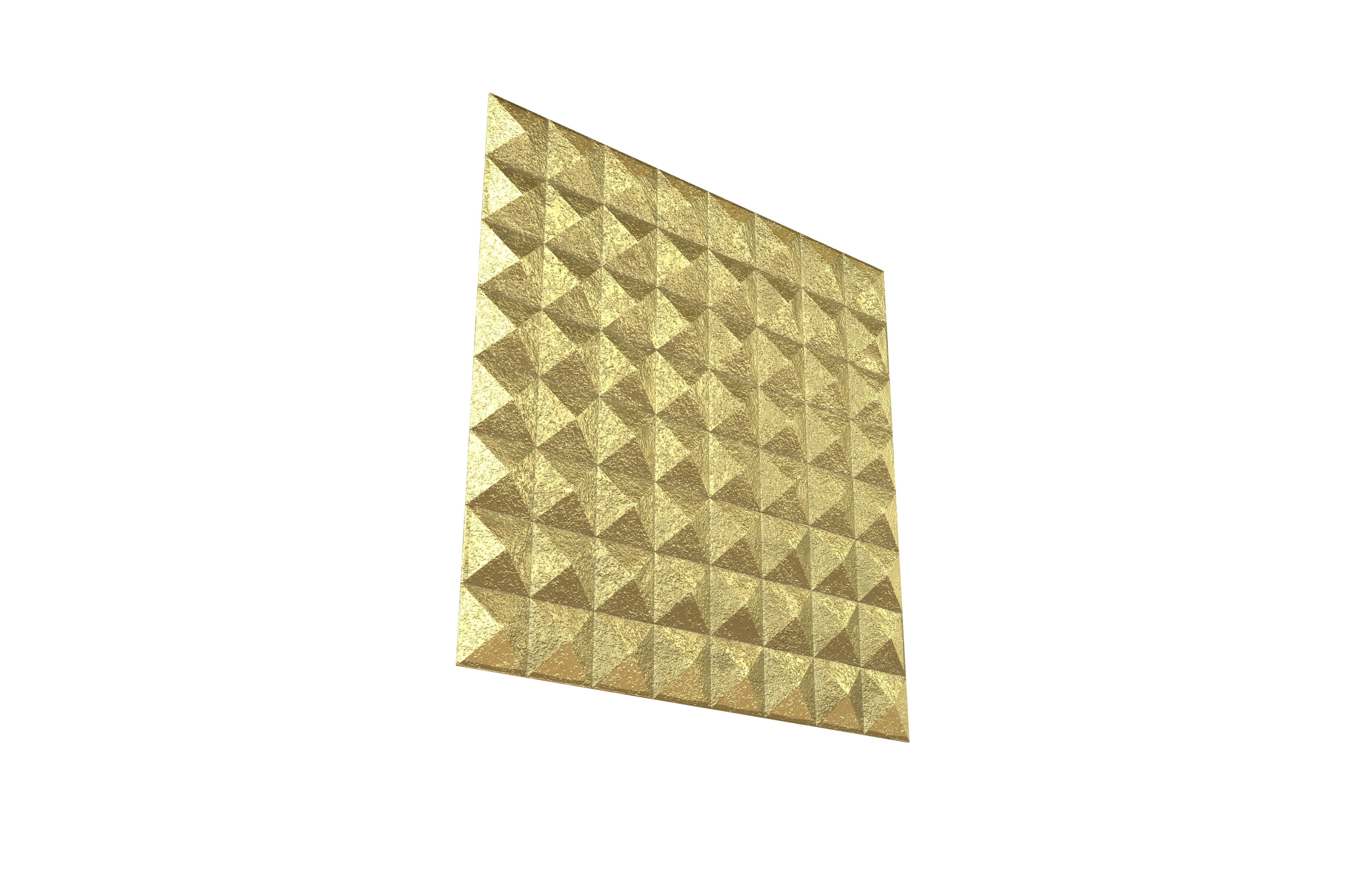 3D model Triangle Grid Pattern Wall Panel V1 002 VR / AR / low-poly ...