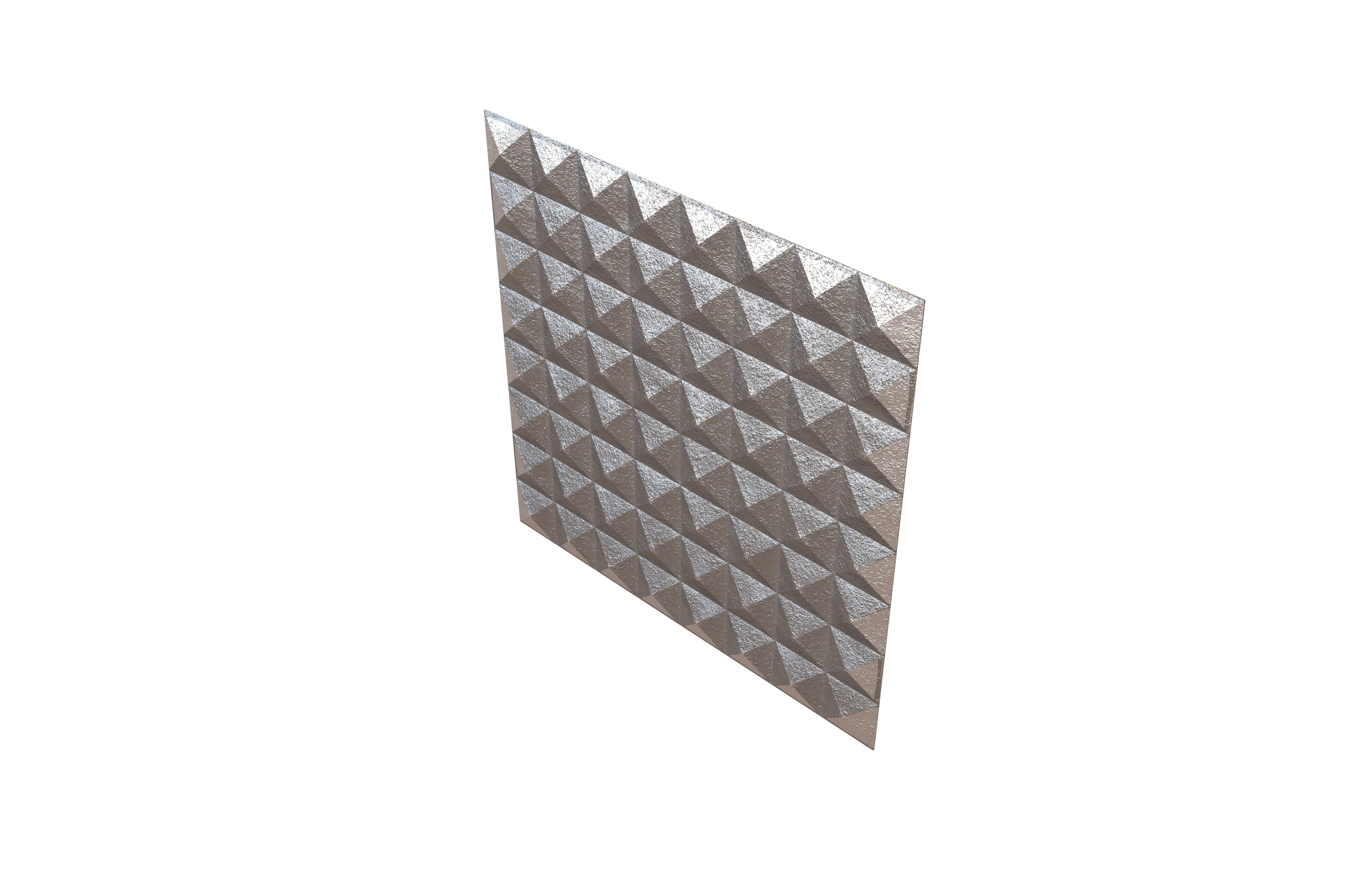 3D model Triangle Grid Pattern Wall Panel V1 003 VR / AR / low-poly ...
