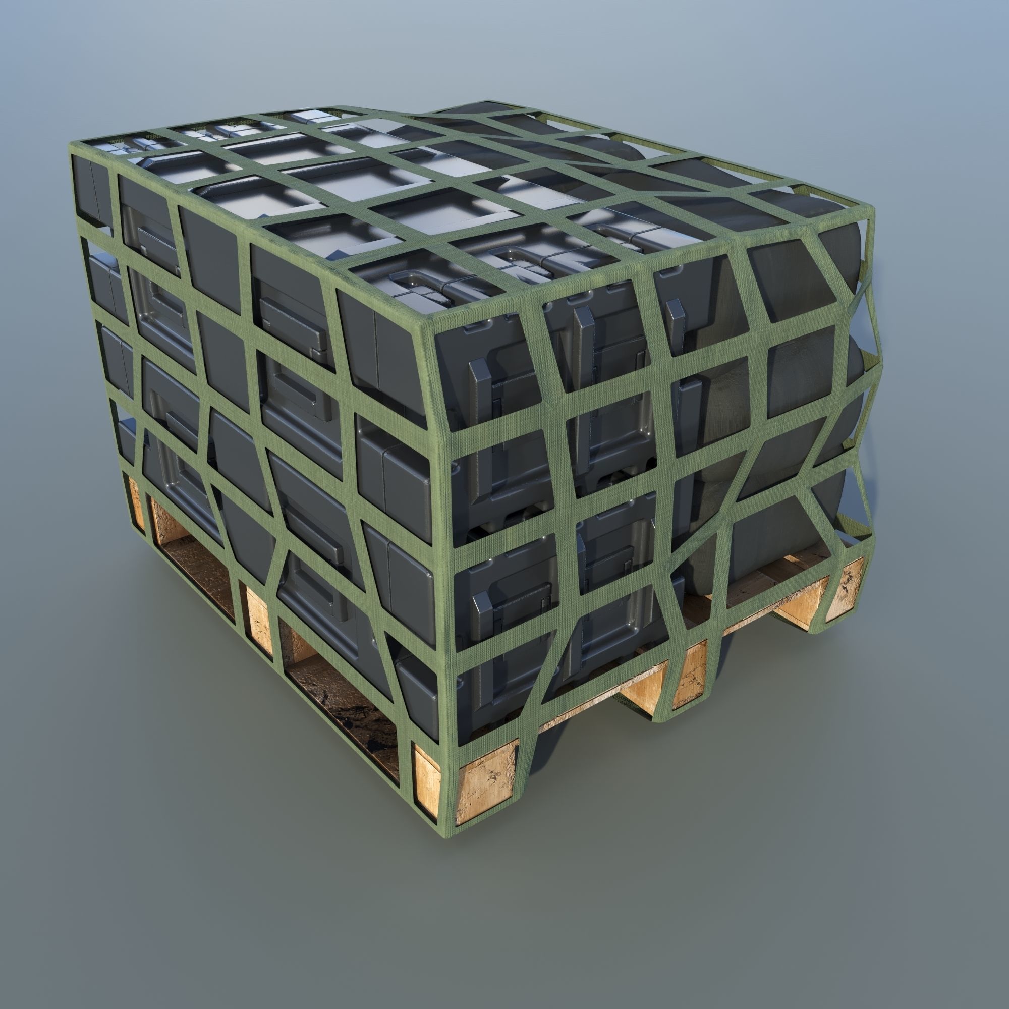 3D model Military Air Cargo VR / AR / low-poly | CGTrader