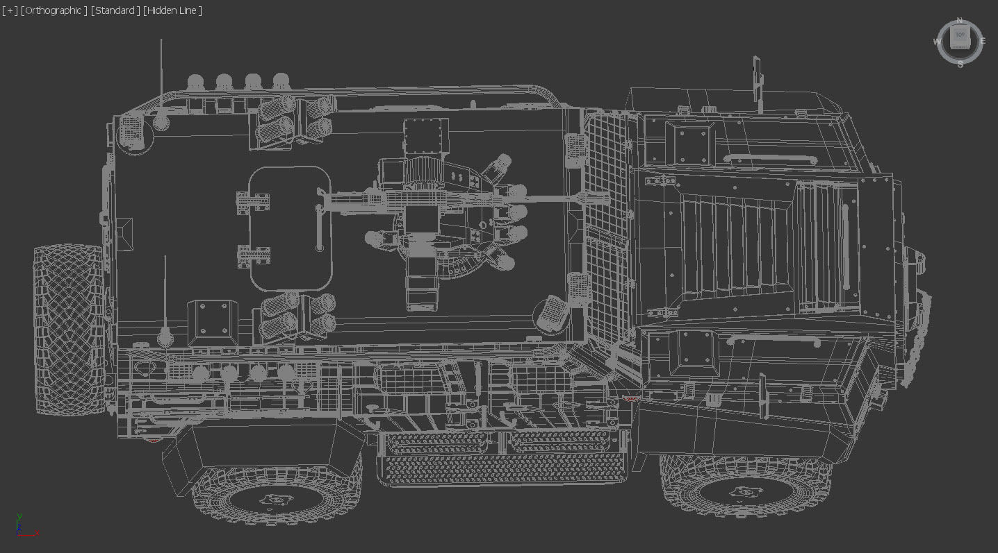 Armored military suv 3D model | CGTrader