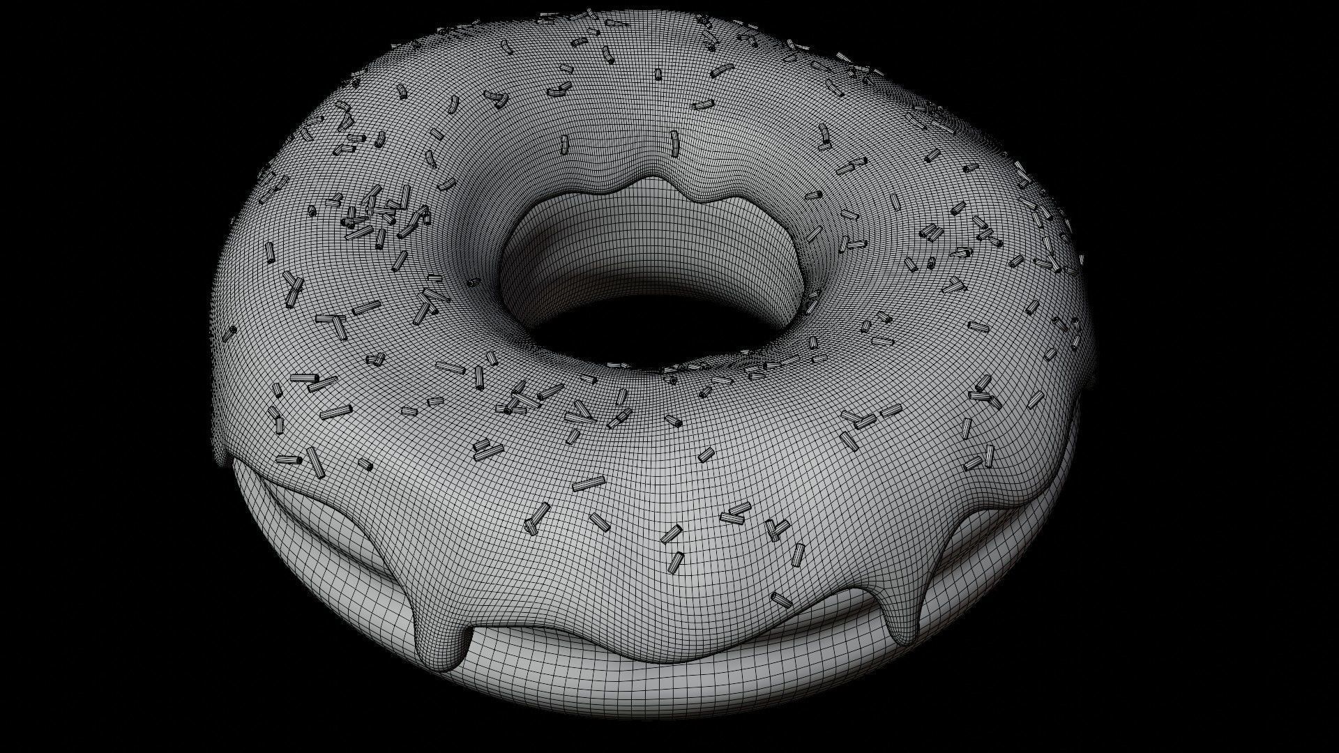 Realistic 3D donut free VR / AR / low-poly 3D model | CGTrader