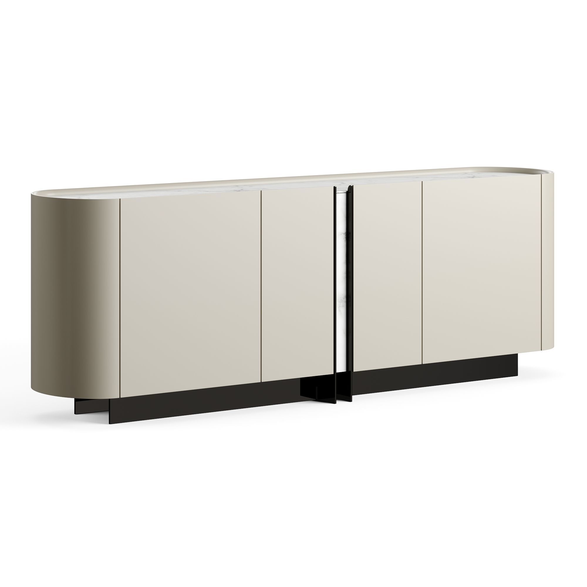 Cattelan Italia Dynasty Sideboard 3D model | CGTrader