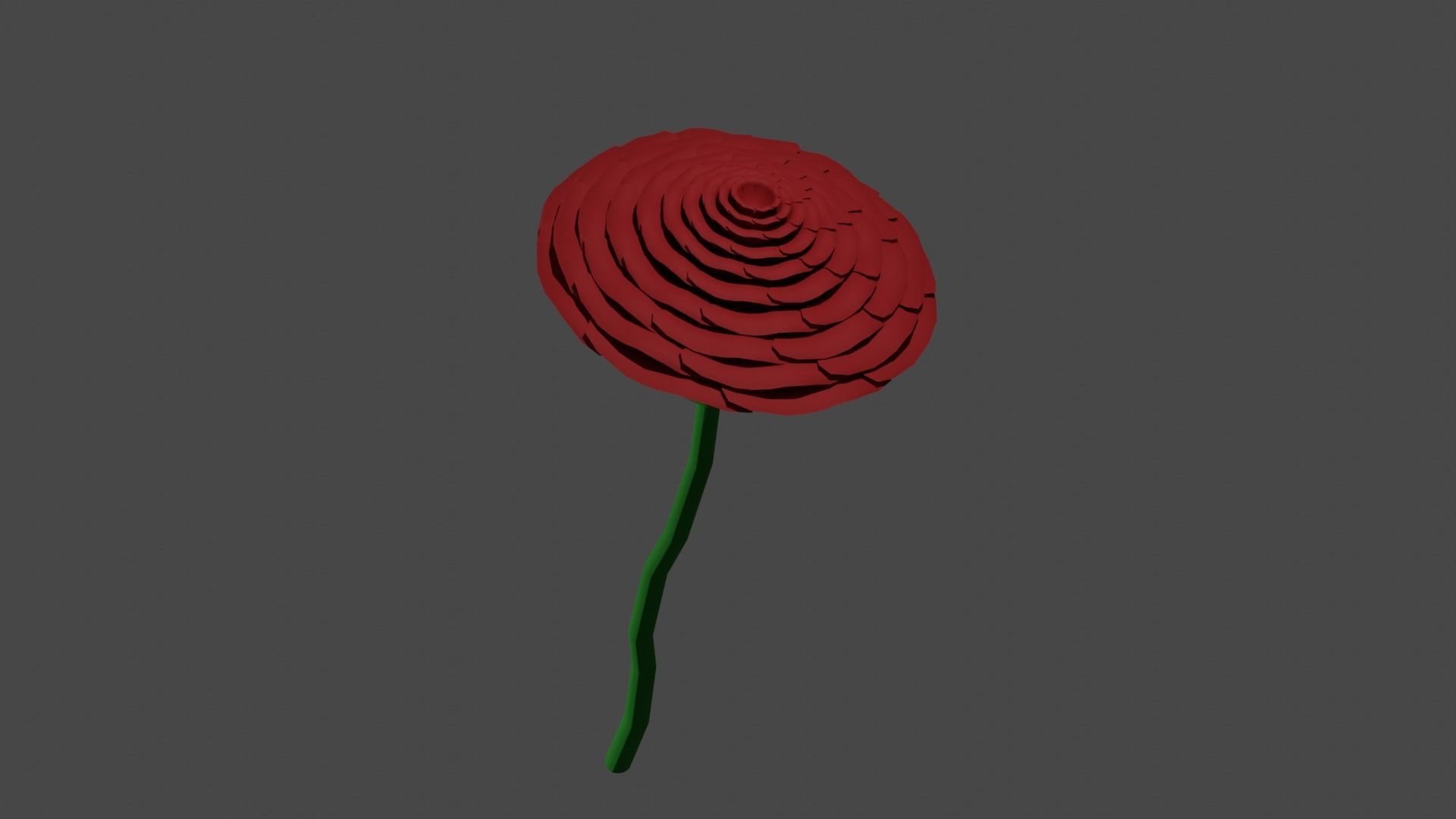 Simple rose free 3D model | CGTrader
