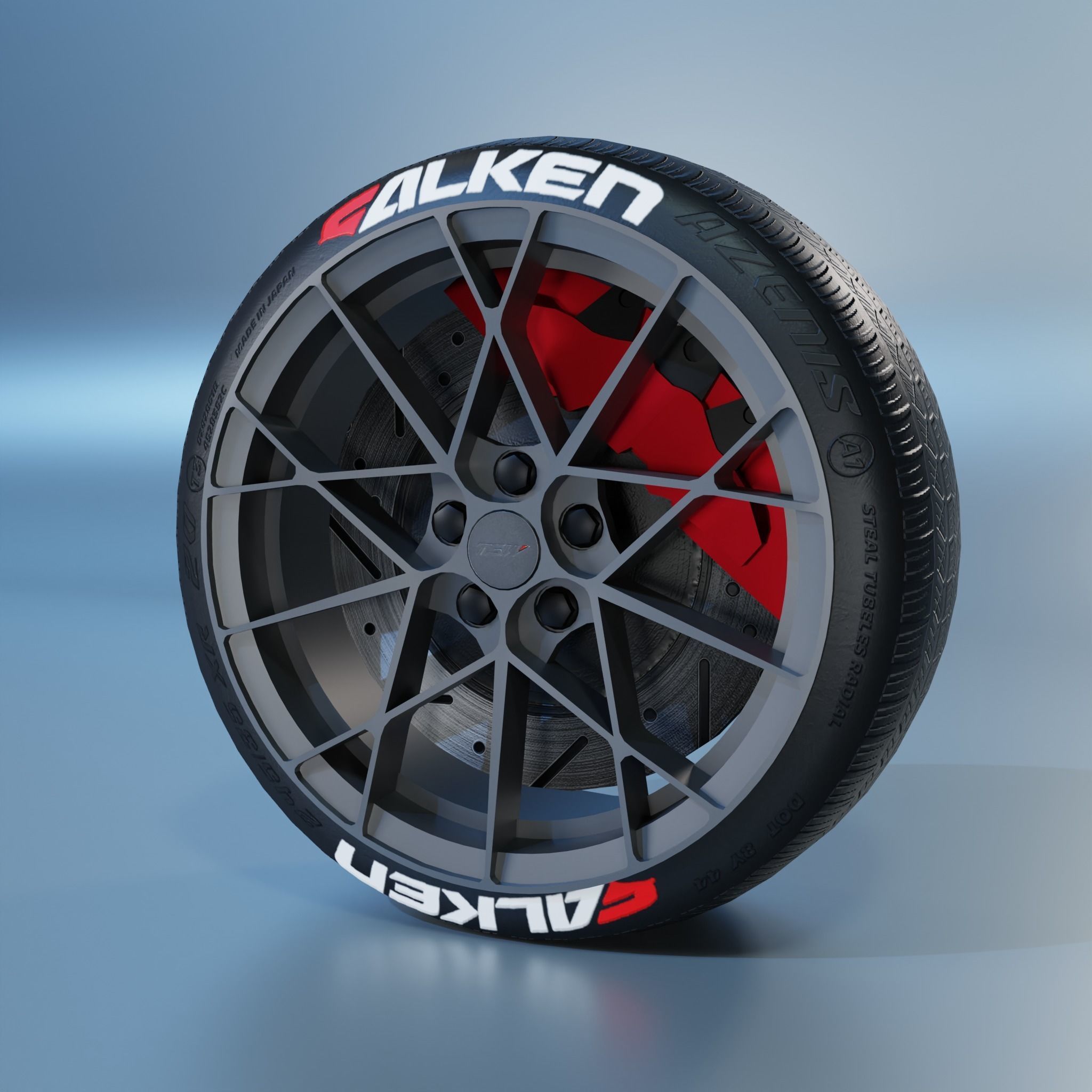 3D model TSW Sector Sport Wheel VR / AR / low-poly | CGTrader