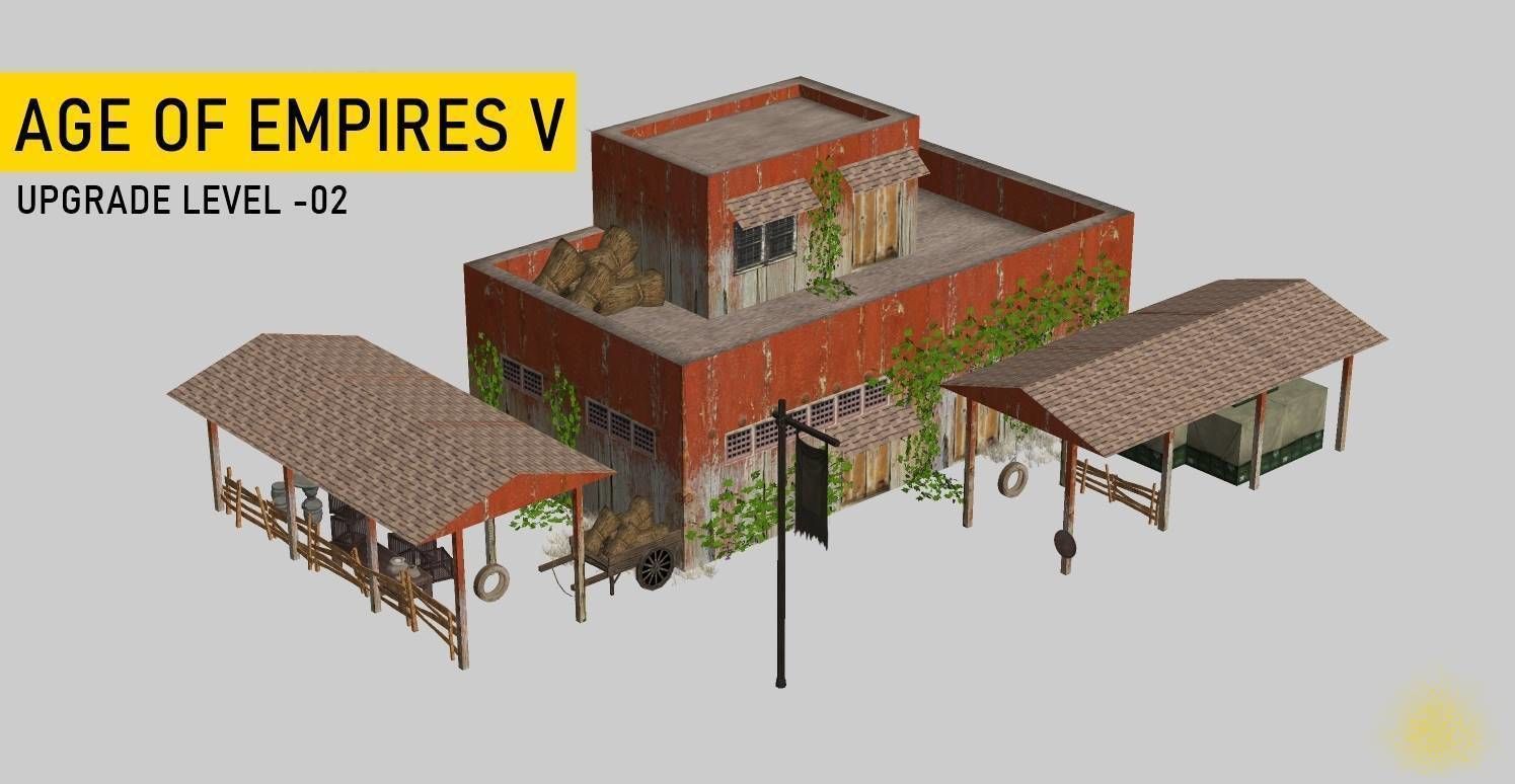 3D model AOE V Level -02 VR / AR / low-poly | CGTrader